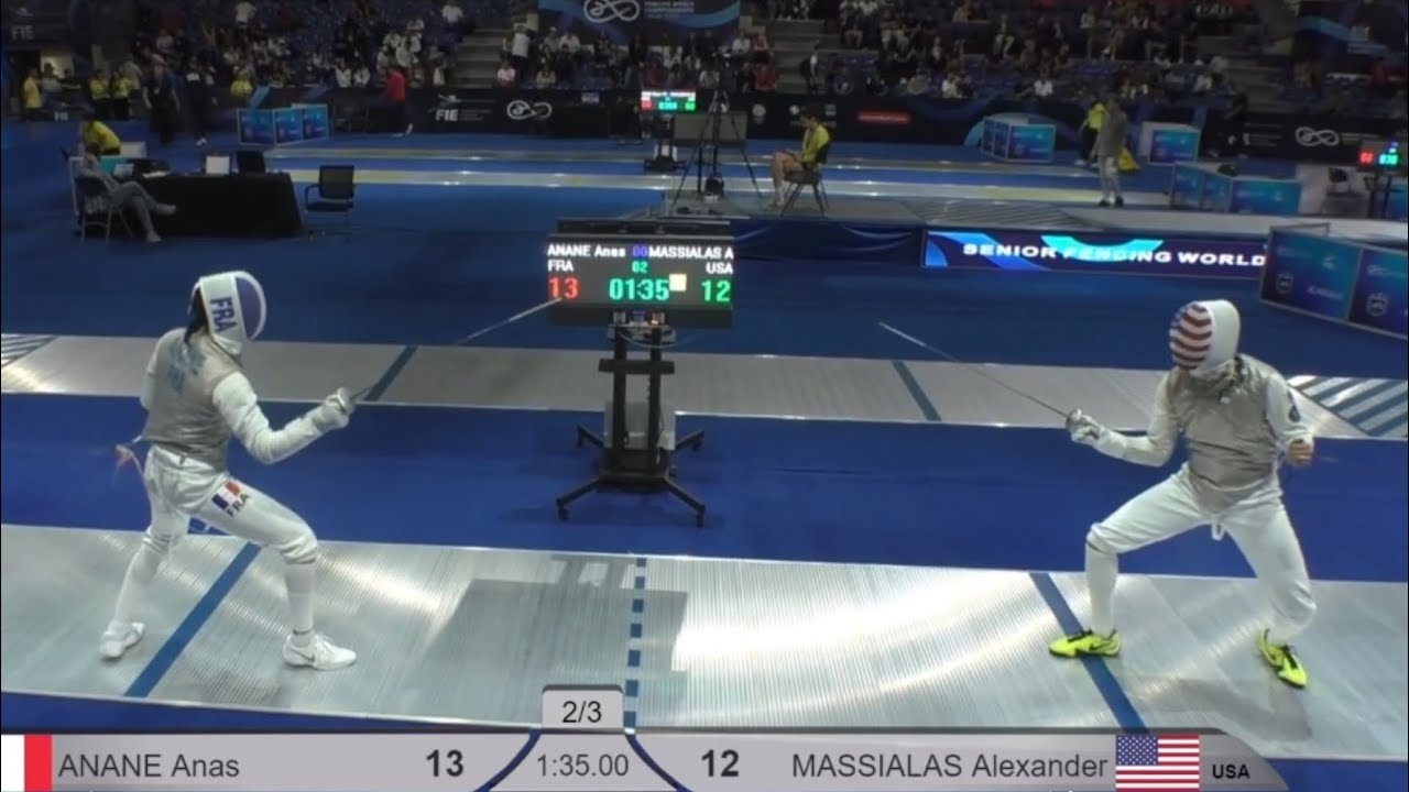 2025 Tbilisi World Championships SMF - L32 - Anane Anas FRA vs ...