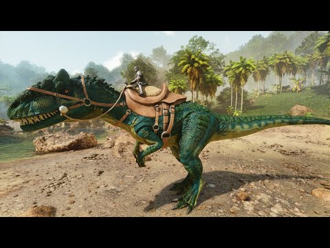 TAMING A 150 MAX LEVEL ALLO IN ARK SURVIVAL ASCENDED - YouTube