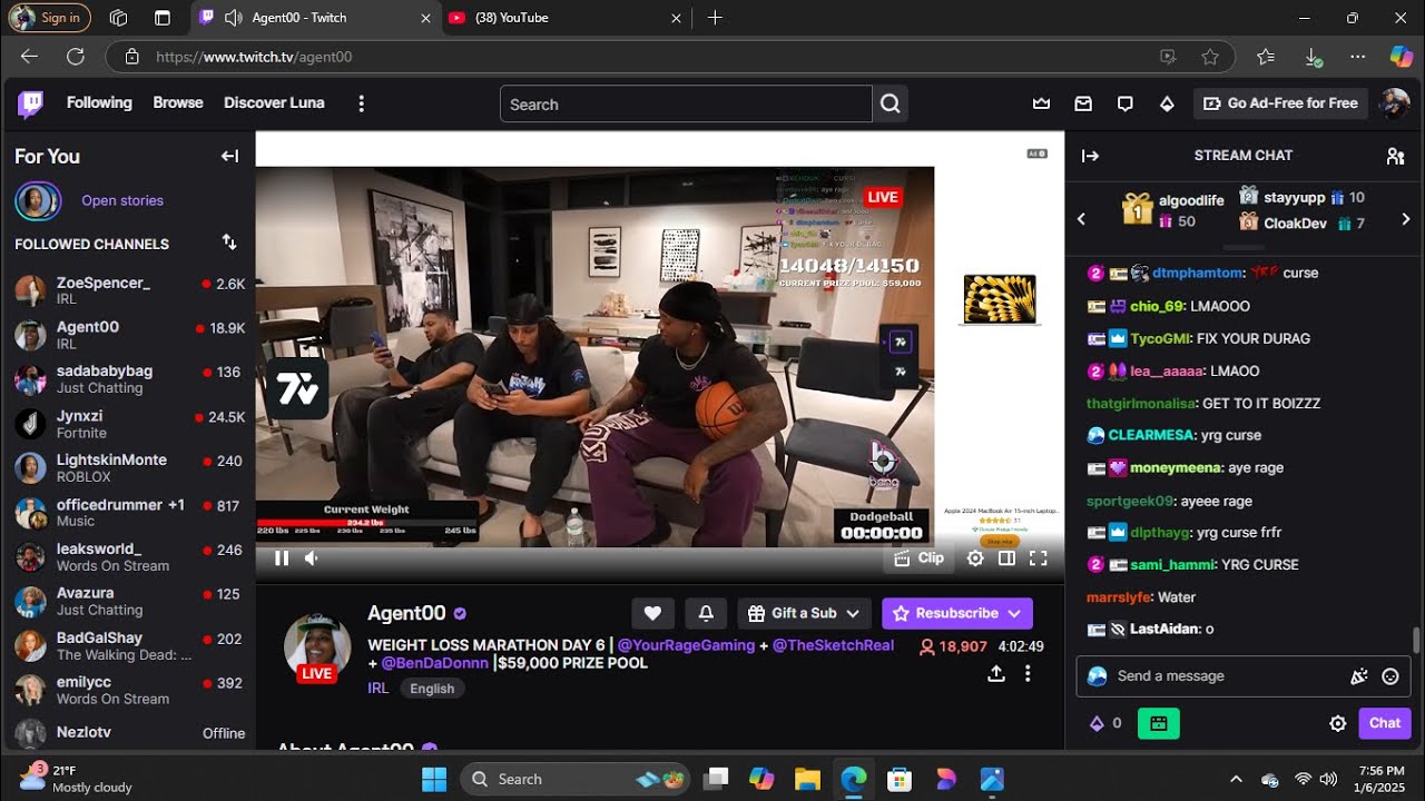 Agent Live Reaction Stream - YouTube
