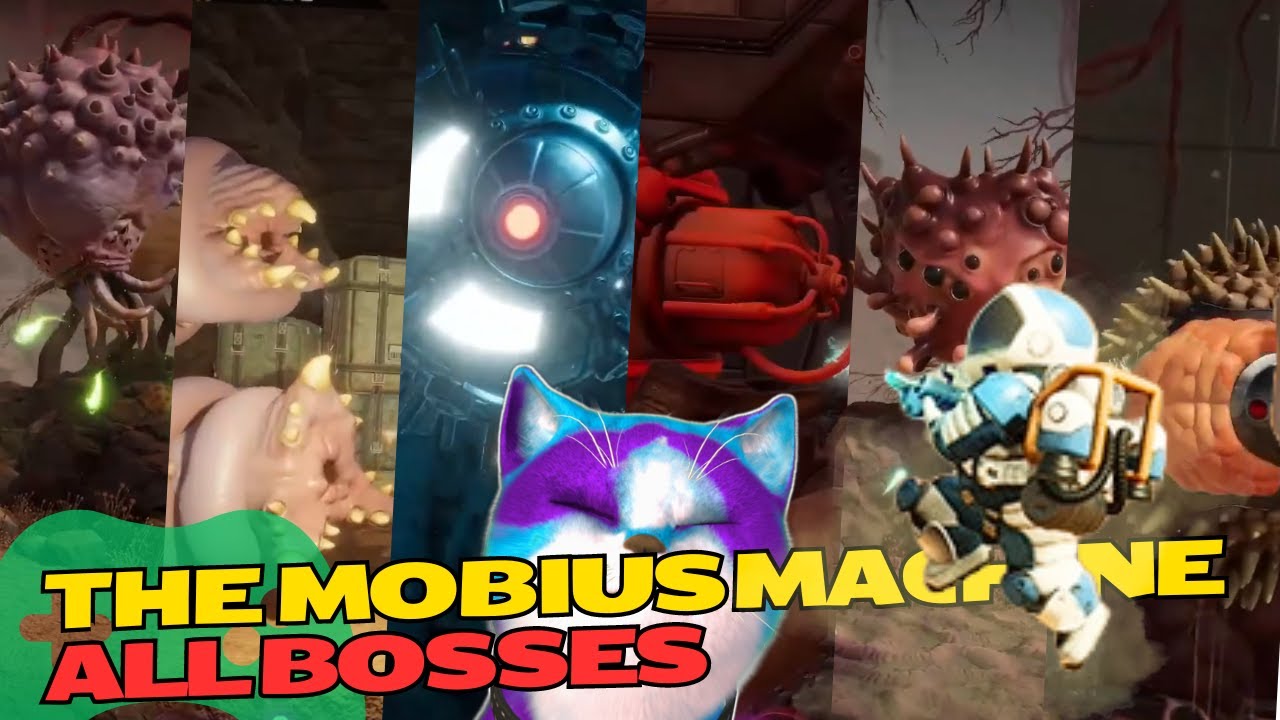 TẤT CẢ BOSS TRONG GAME: THE MOBIUS MACHINE - YouTube