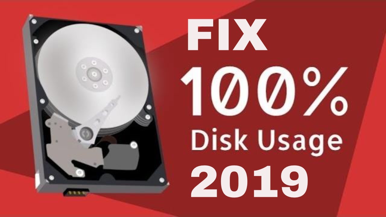 How To Fix 100% Disk Usage in Windows 10 [Tutorial] (2019) - YouTube