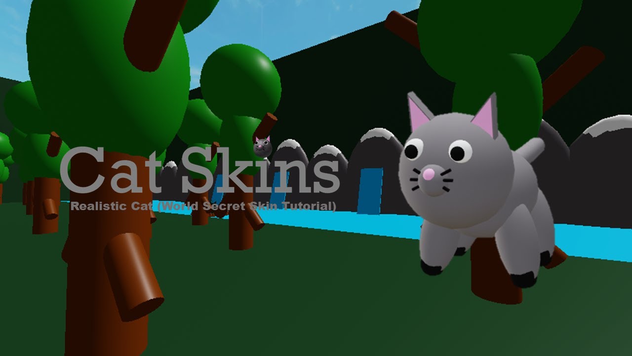 Cat Skins | Realistic Cat (World Secret Skin Tutorial) - YouTube