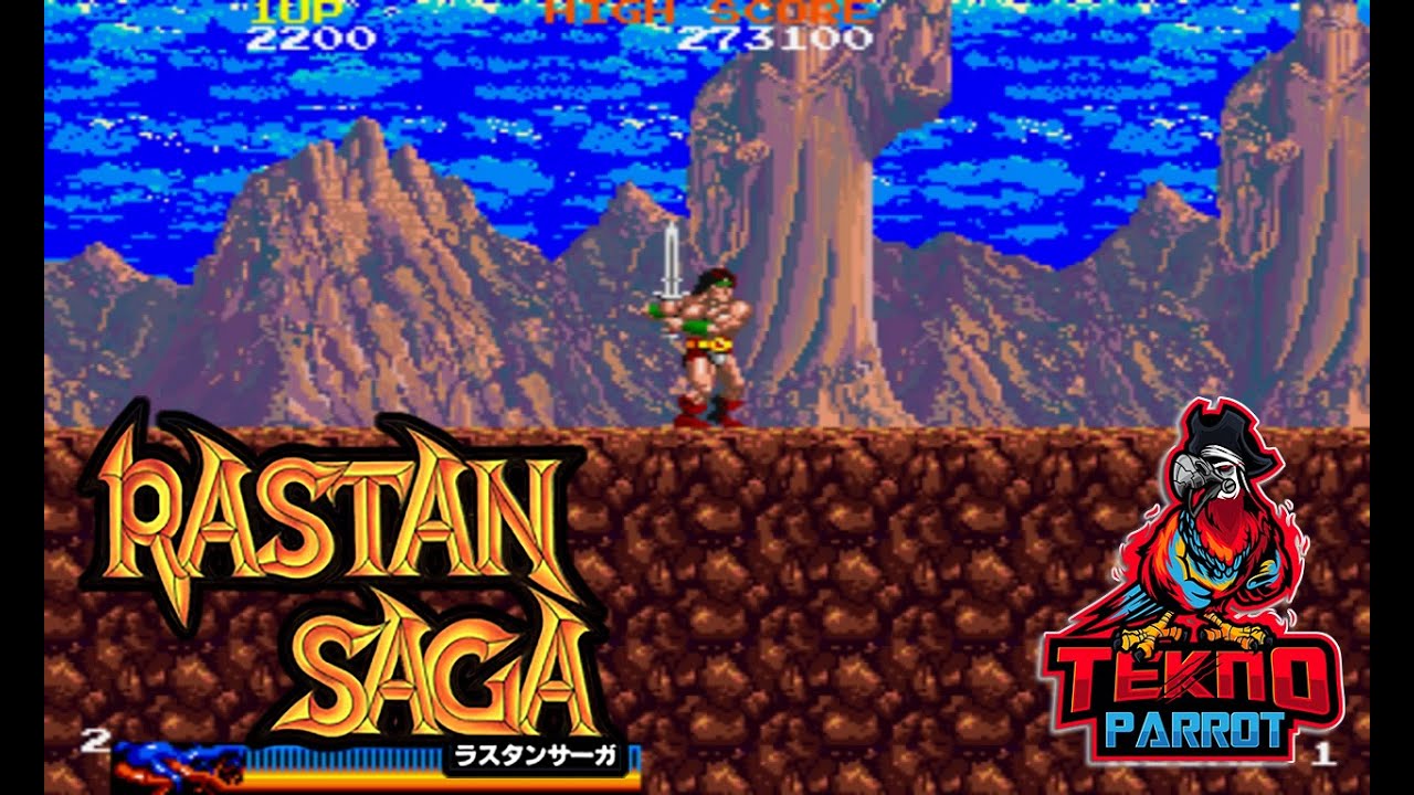Rastan Saga / RTX 3090 4K PC ultra / Arcade emulator TeknoParrot - YouTube