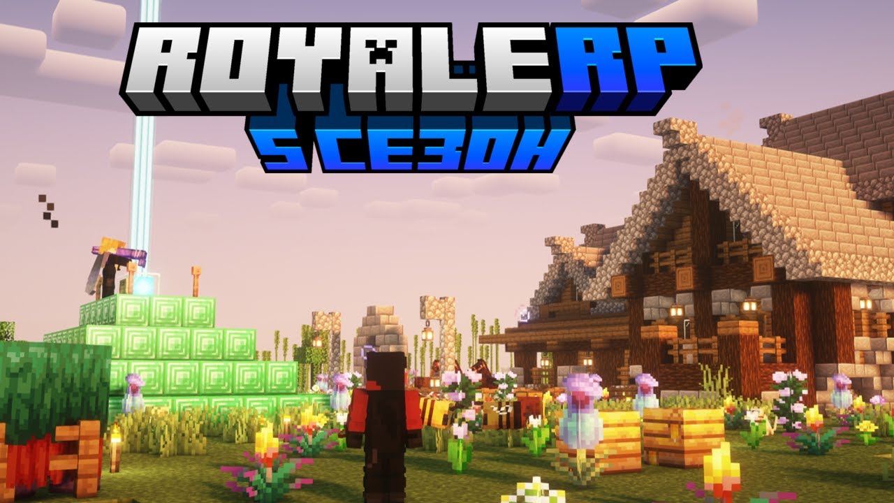 Посвящение новичков в Royale RP - YouTube