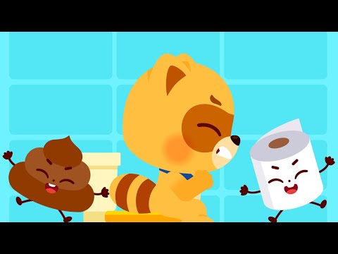 Poo-Poo Song🚽 | Sing Along | Kid's Songs | I Need to Go Now!