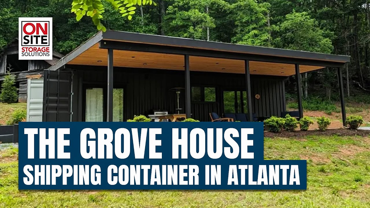Grove House: Dream Home from Shipping Containers in Atlanta, GA - YouTube