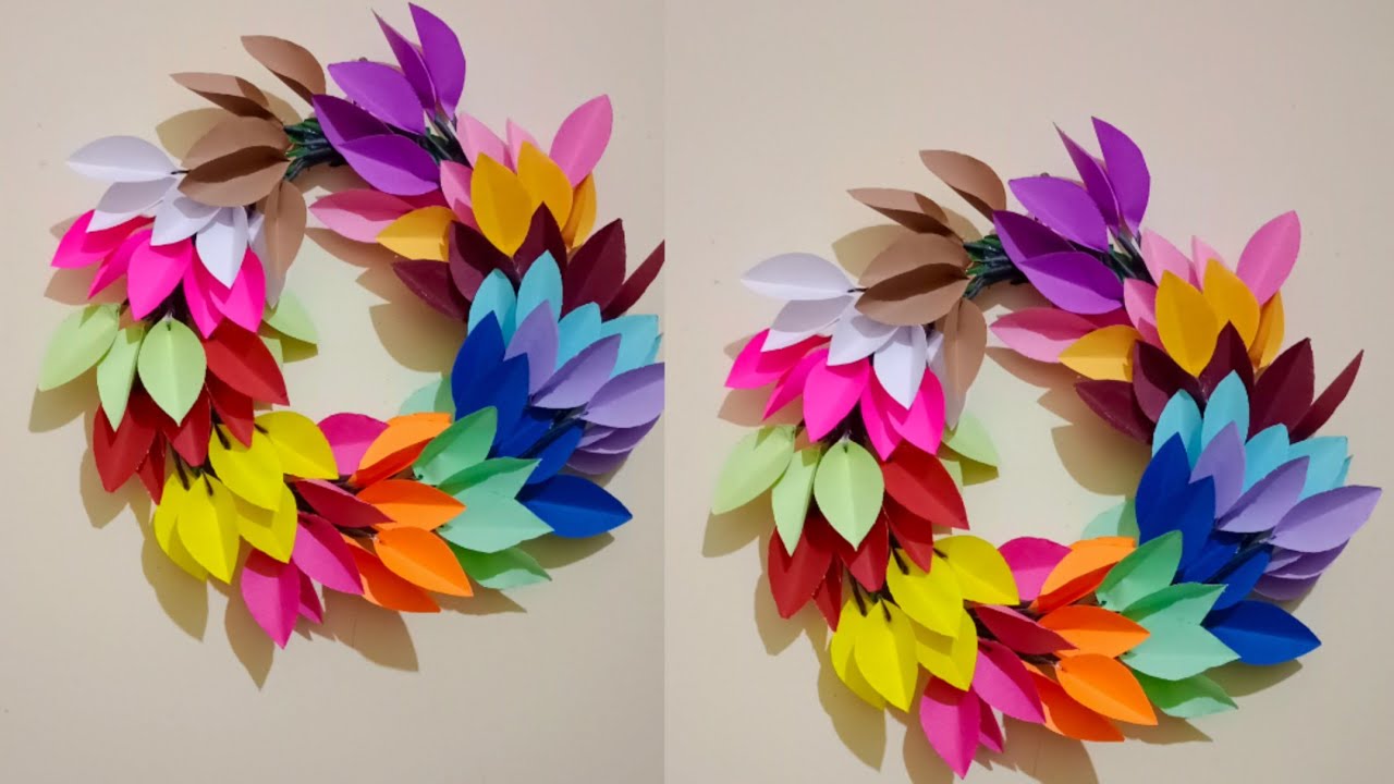 DIY Paper Wall Hanging Ideas |Paper Craft Ideas | Wall Decor Ideas ...