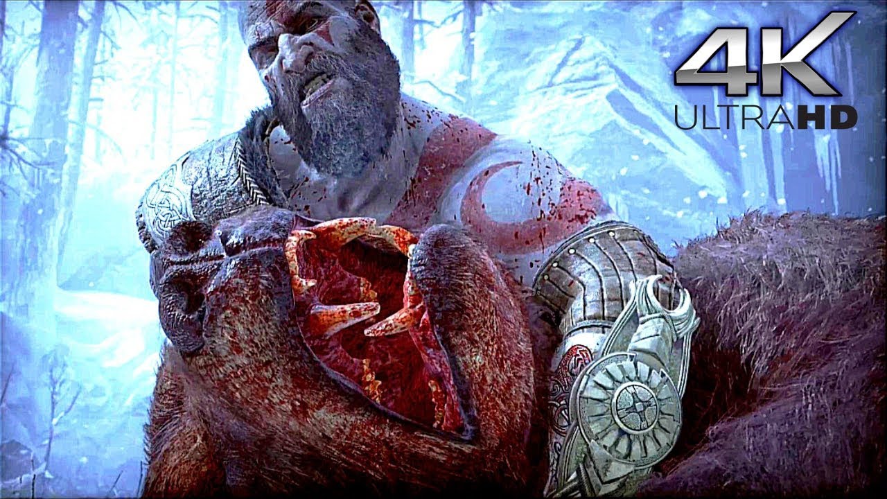 "Kratos vs Atreus (Bear Form) – Epic Battle in God of War Ragnarok"# ...