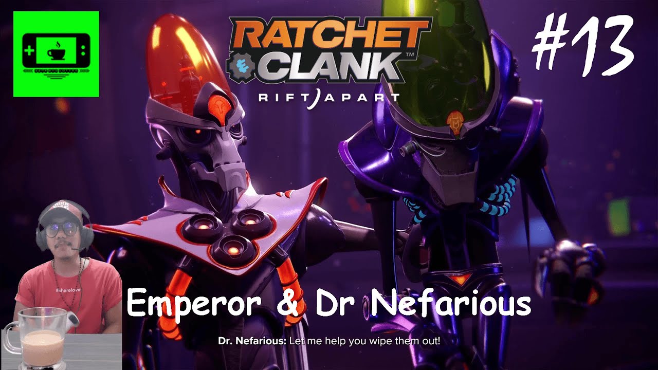 Emperor & Dr Nefarious - Ratchet and Clank : Rift Apart Indonesia PS5 ...