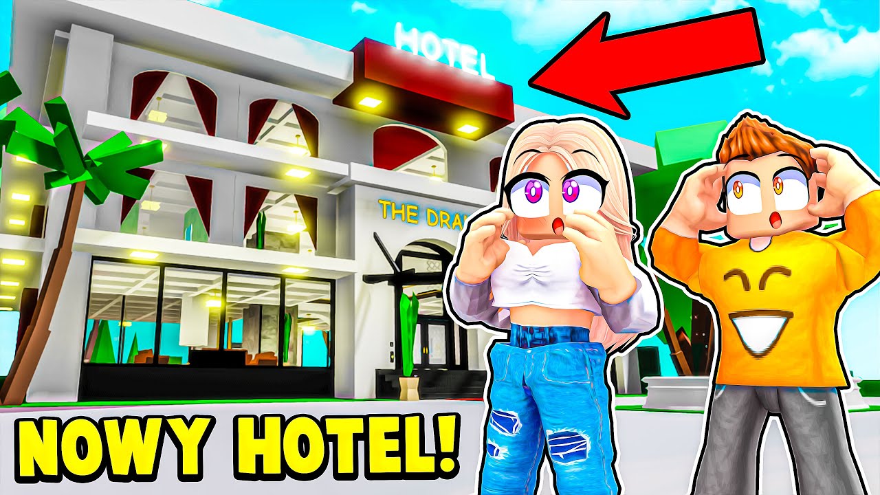 NOWY 5-GWIAZDKOWY HOTEL na Brookhaven RP w ROBLOX! 🤩 (Nowy Update ...