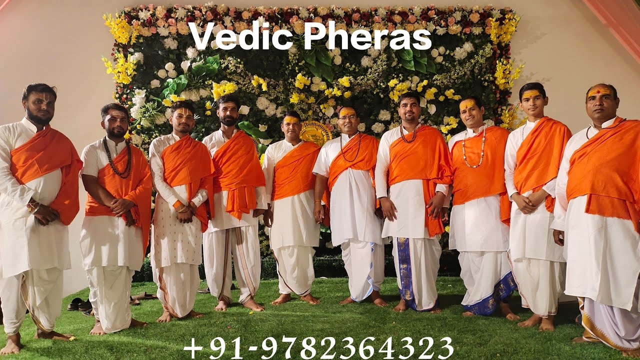 Vedic Pheras with Mantra Chanting, Vivah Sanskar Vedic Mantra Chanting ...