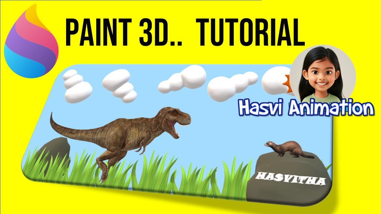 Paint 3D - Tutorial for Beginners - Draw like a pro #paint #paint3d #3d ...