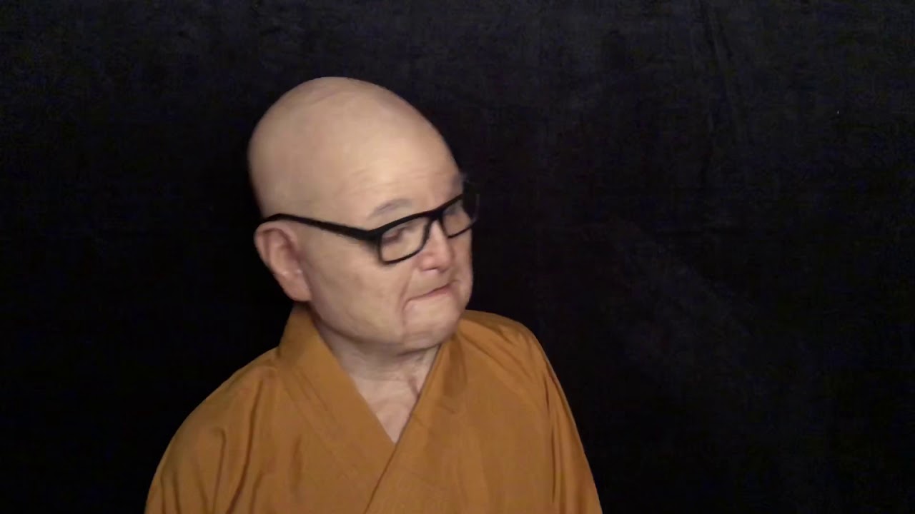 The Monk. Full silicone mask - YouTube