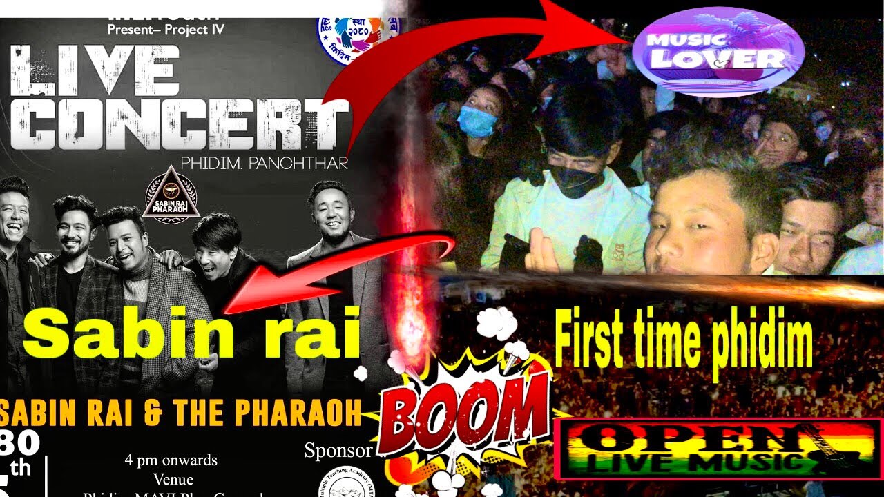Full concert Sabin Rai live on phidim 25k people #lalit #subscribe ...