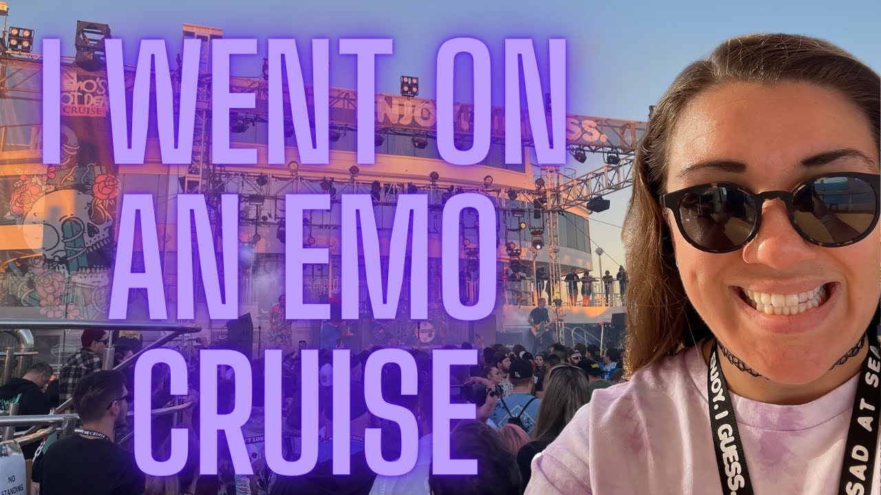 I WENT ON AN EMO CRUISE | ELDER EMO ON THE EMO'S NOT DEAD CRUISE 2022 ...