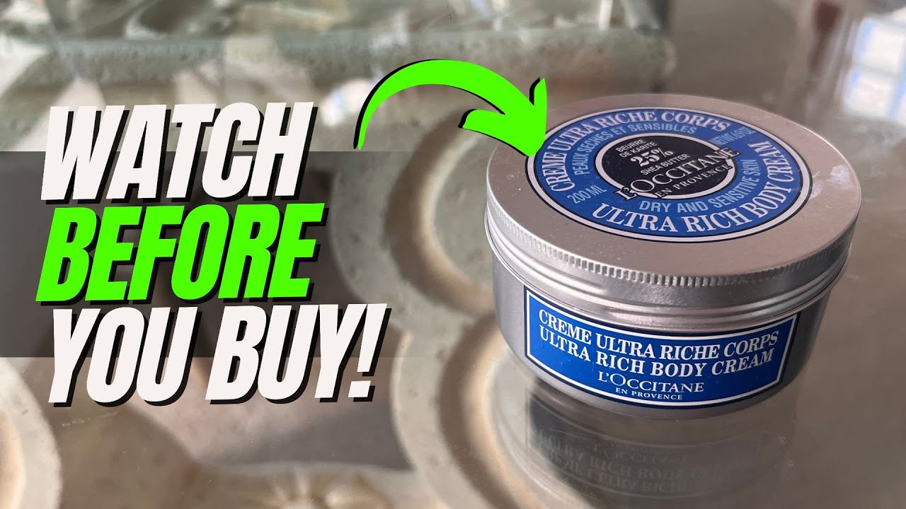 Full TEST and Review of L'Occitane Ultra Rich Body Cream! #loccitane # ...