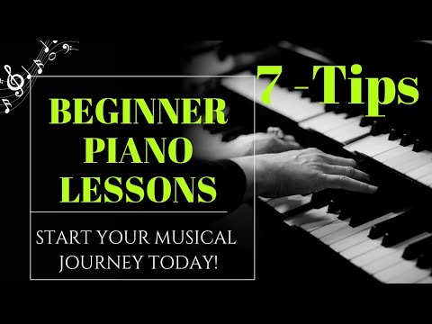 How to learn Piano for Beginner | 7 - Tips - YouTube