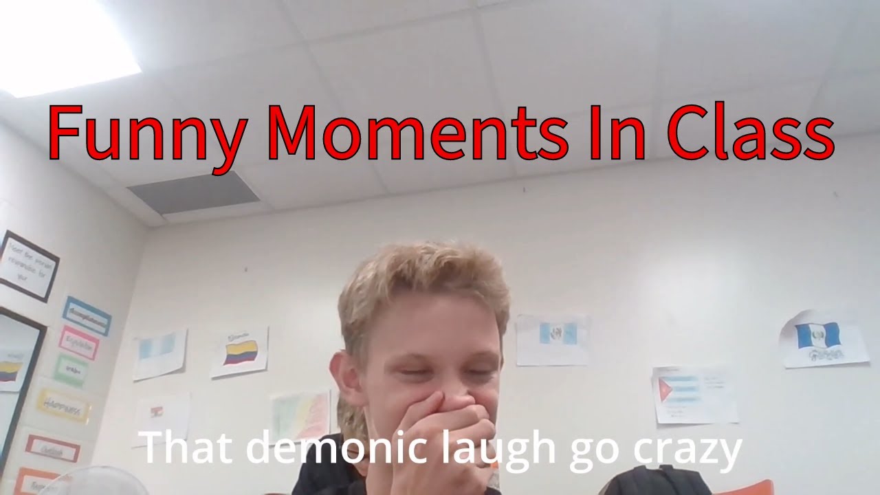They Are Having A Professional Laugh Off!! (funny moment in school ...