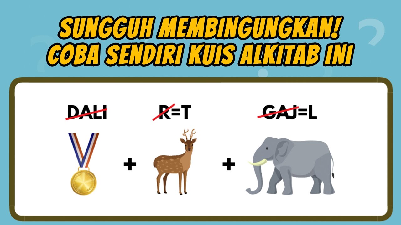 Kuis Tebak Gambar: Tokoh Alkitab (Bagian 5) - YouTube