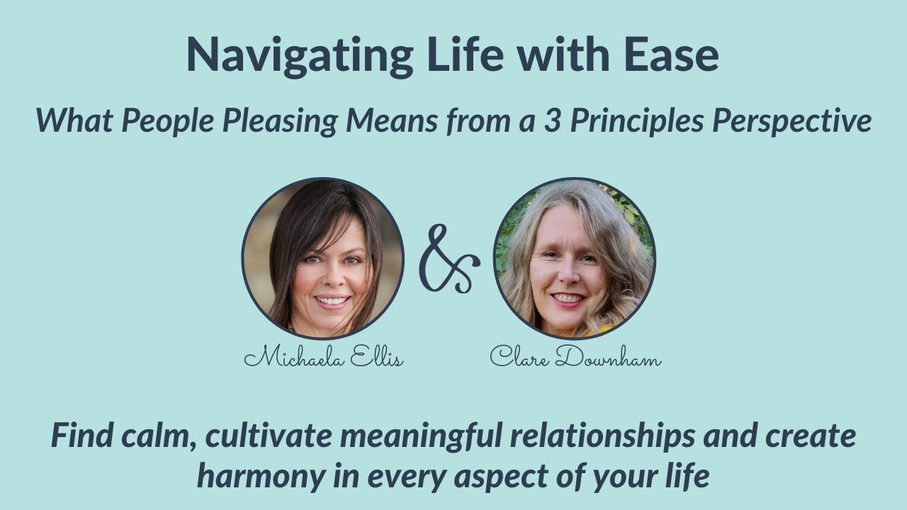 Navigating Life with Ease – What People Pleasing Means from a 3 ...
