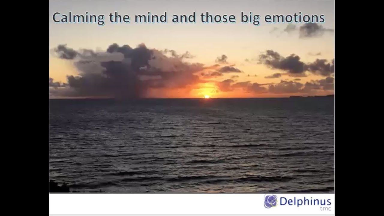 Vicky Bailey webinar - Calming the mind and your emotions - YouTube