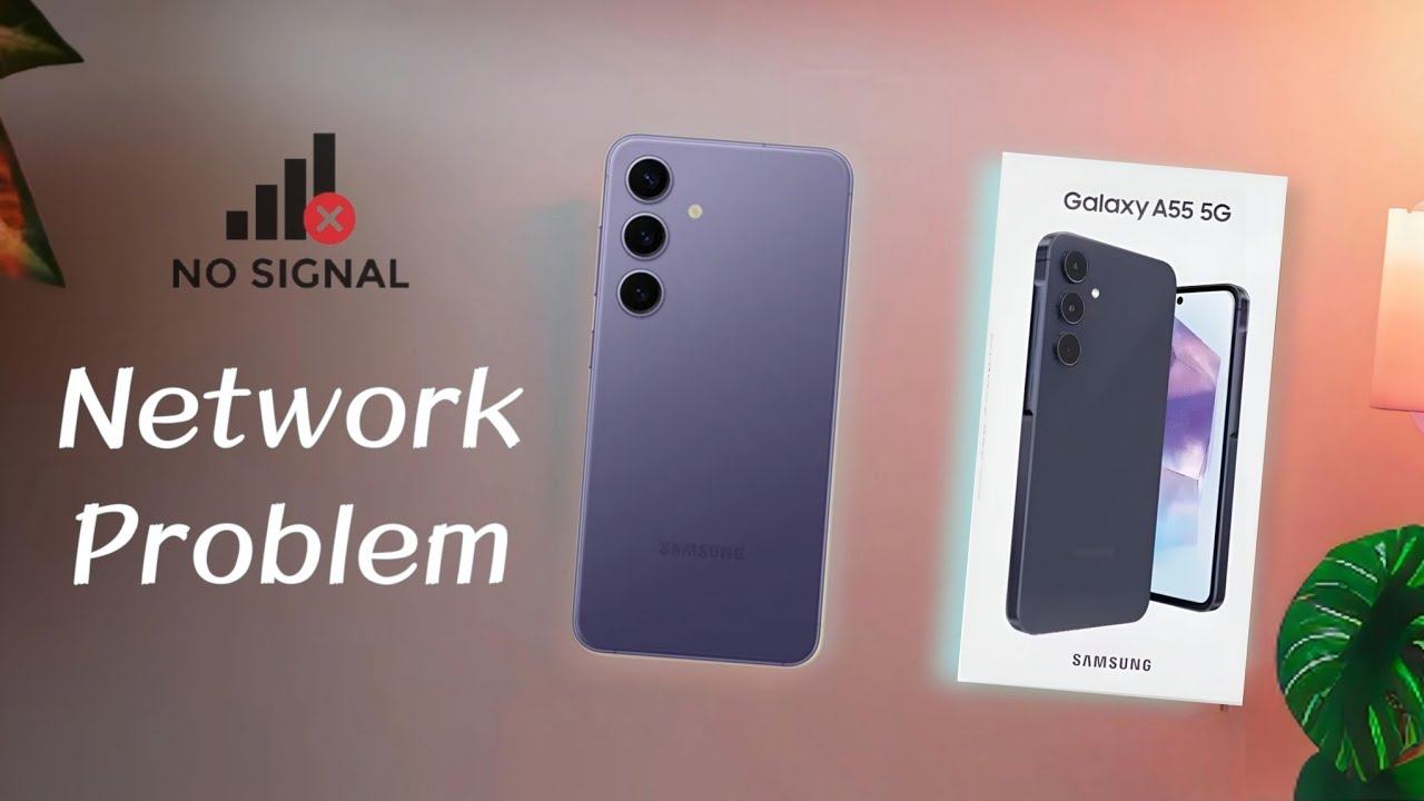 Samsung Galaxy A55 Sim Card & Network Settings | How to Fix Sim Card no ...