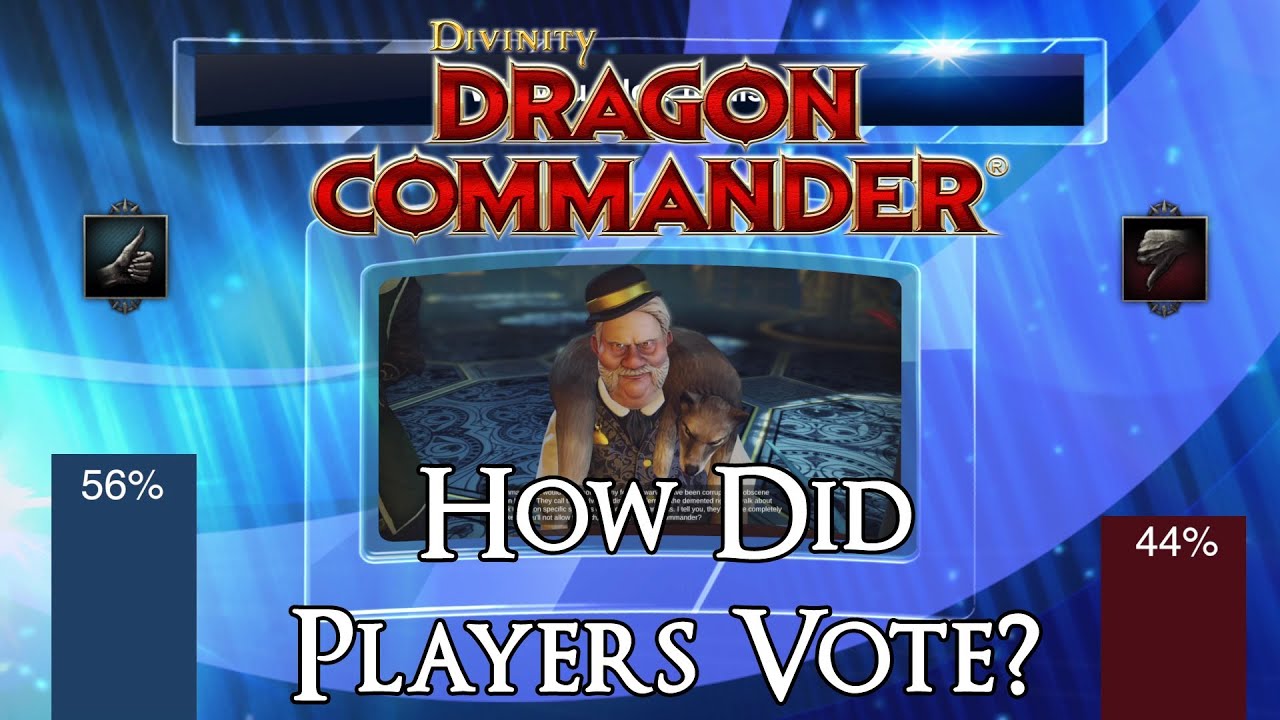 Dragon Commander - How Did Players Vote? - YouTube