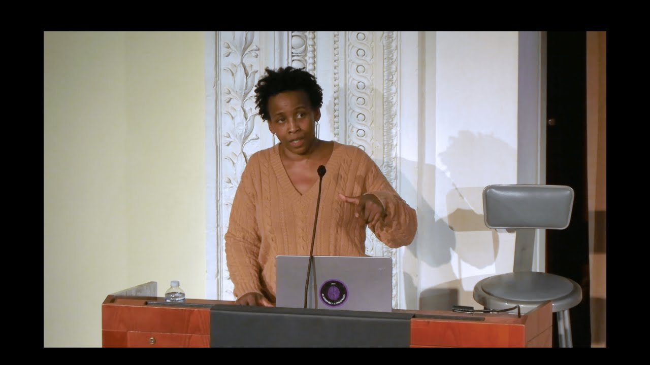 Stephanie Dinkins, 2/6/24 - SAIC’s Visiting Artists Program - YouTube