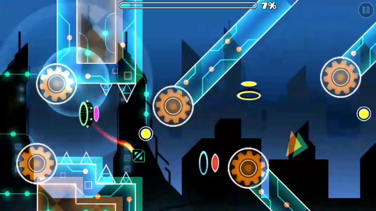 Geometry Dash | Cyber Dragon by Kientong345 | NamPE - YouTube