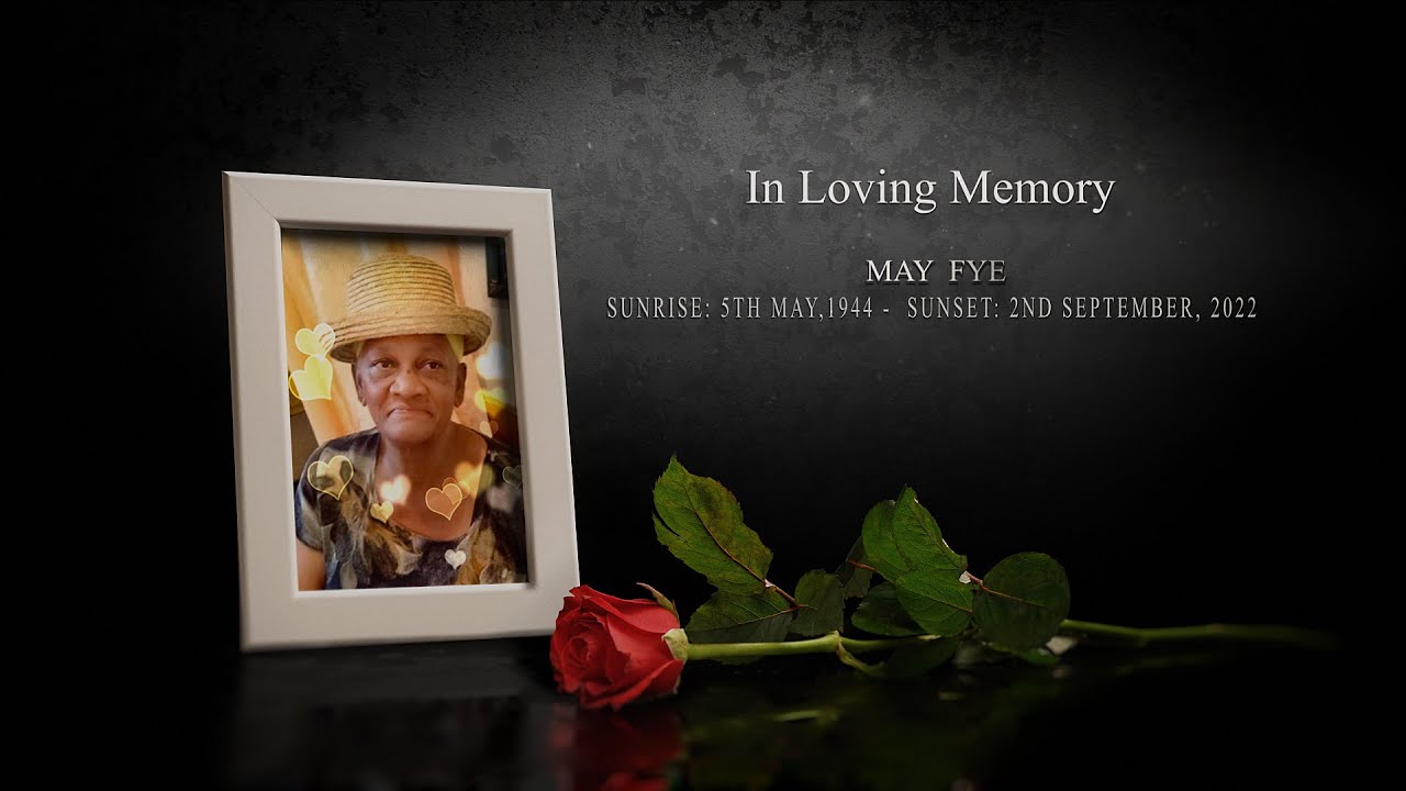 The Funeral Service of MAY FYE - YouTube