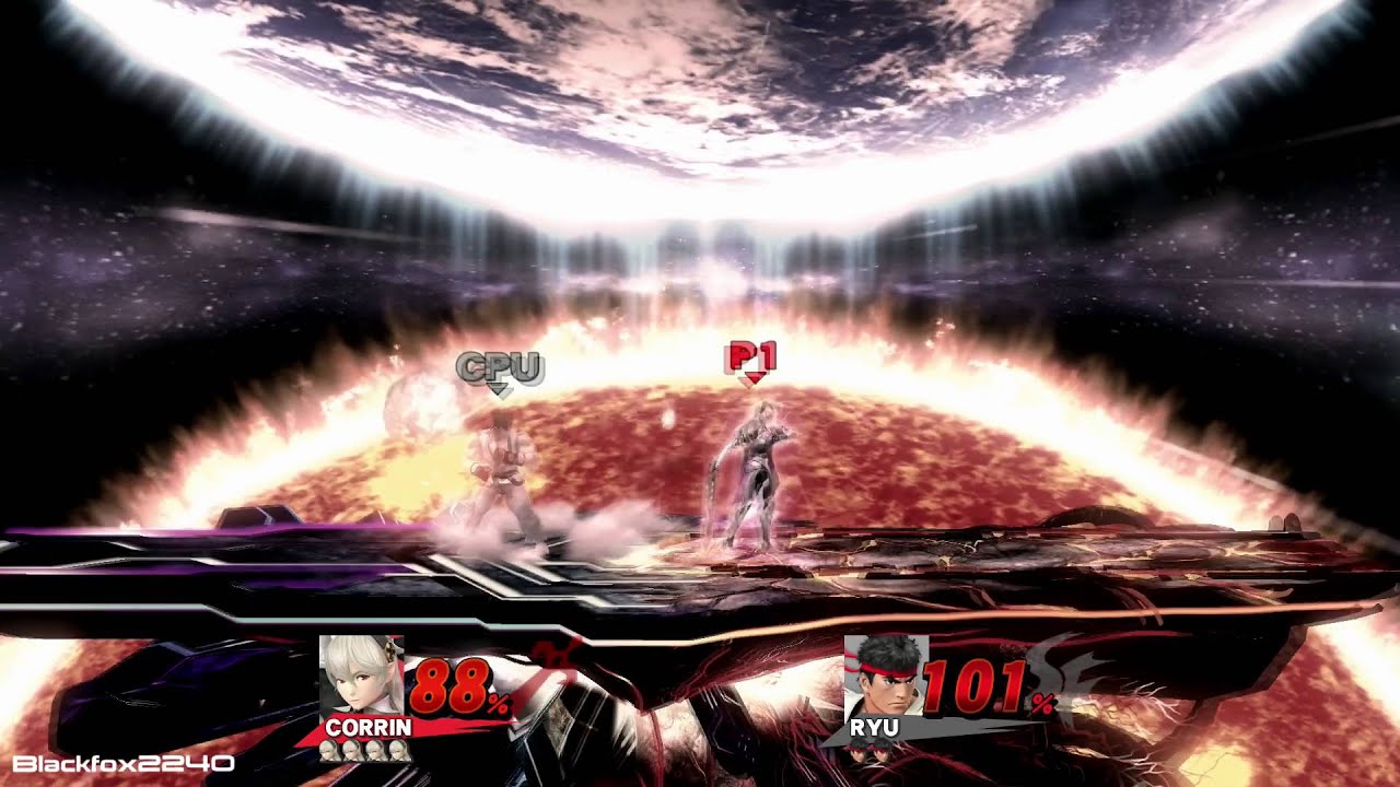Super Smash Bros. For Wii U - Corrin Final Smash - YouTube