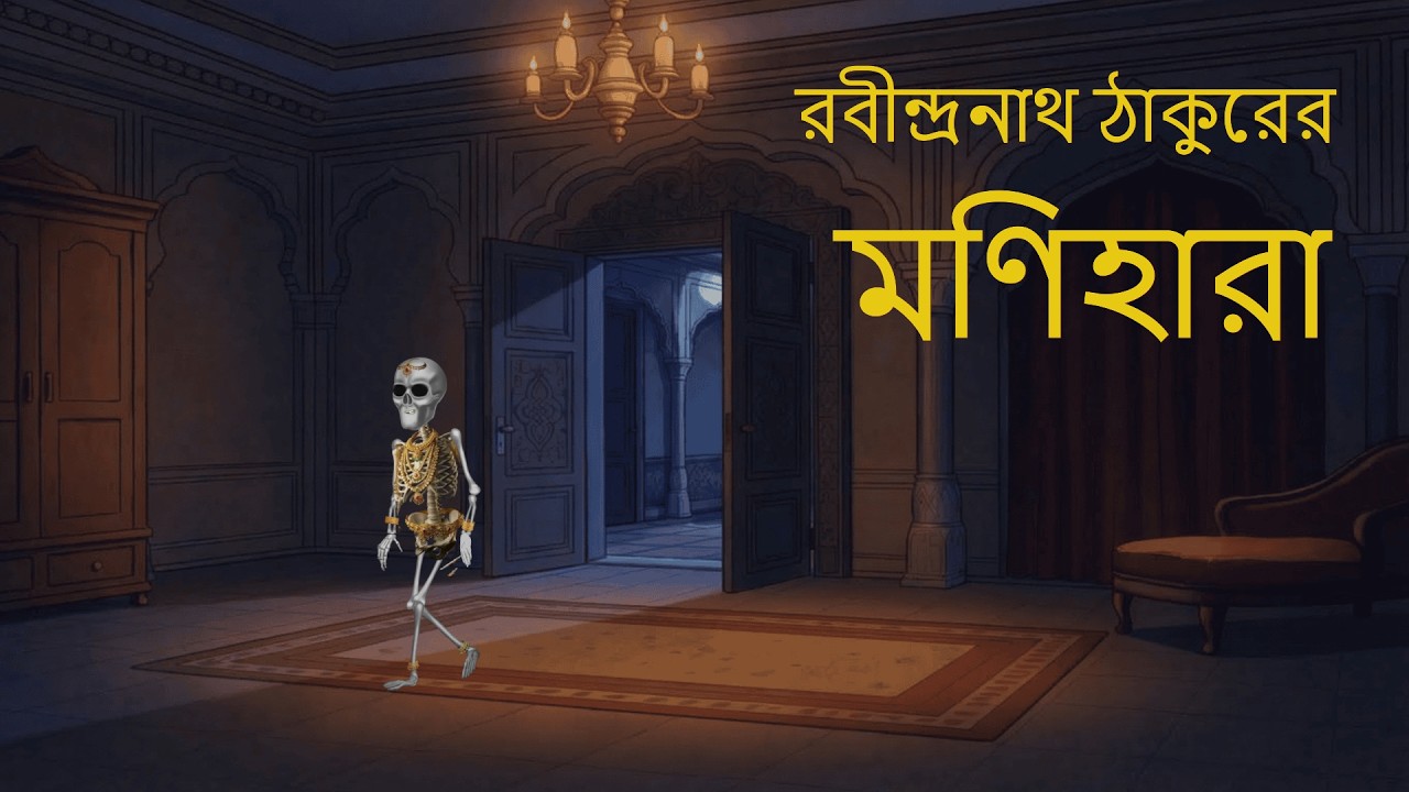 👻 মণিহারা | Monihara Horror Animation | Rabindranath Tagore Bengali ...