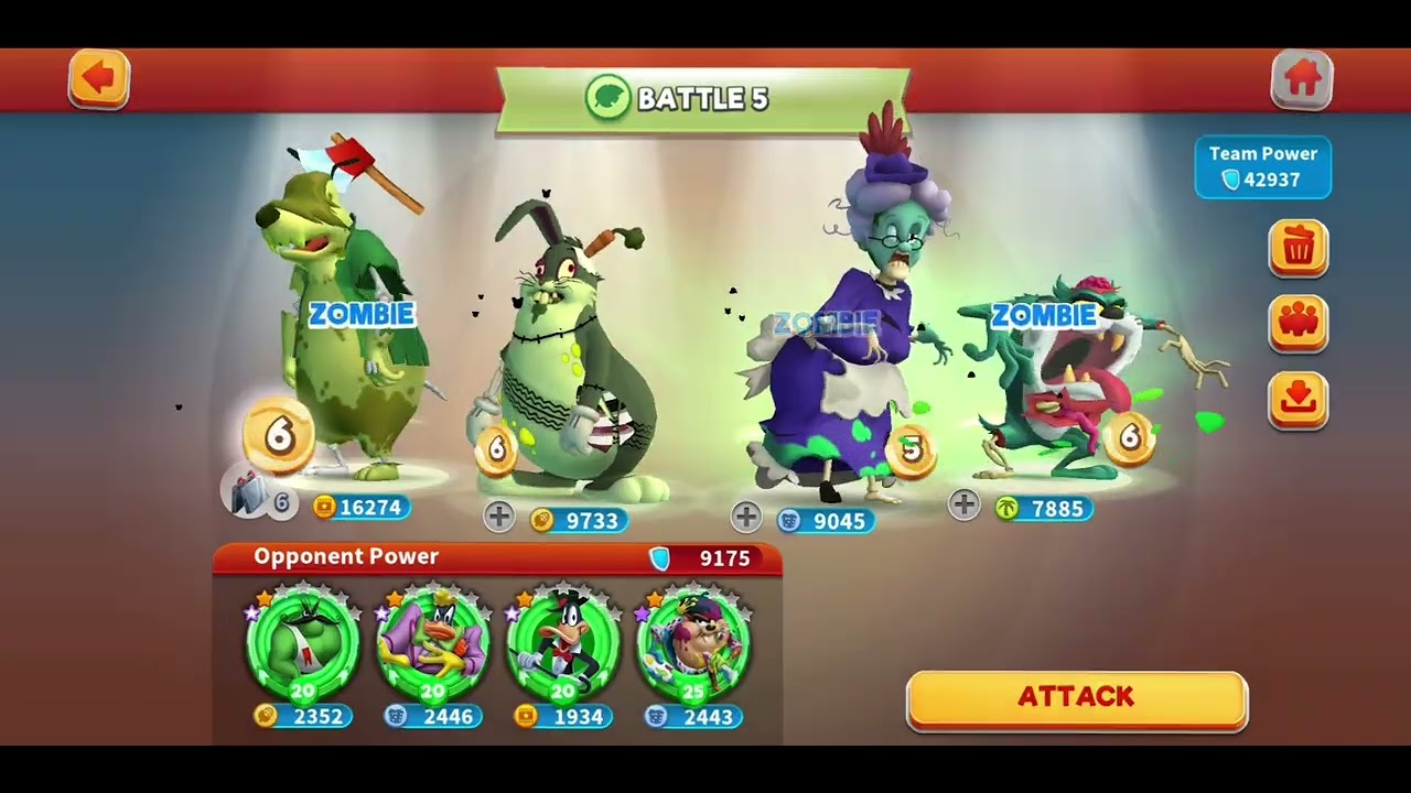 Play 6 level To Unlock Junyer Bear-Looney Tunes World Of Mayhem - YouTube