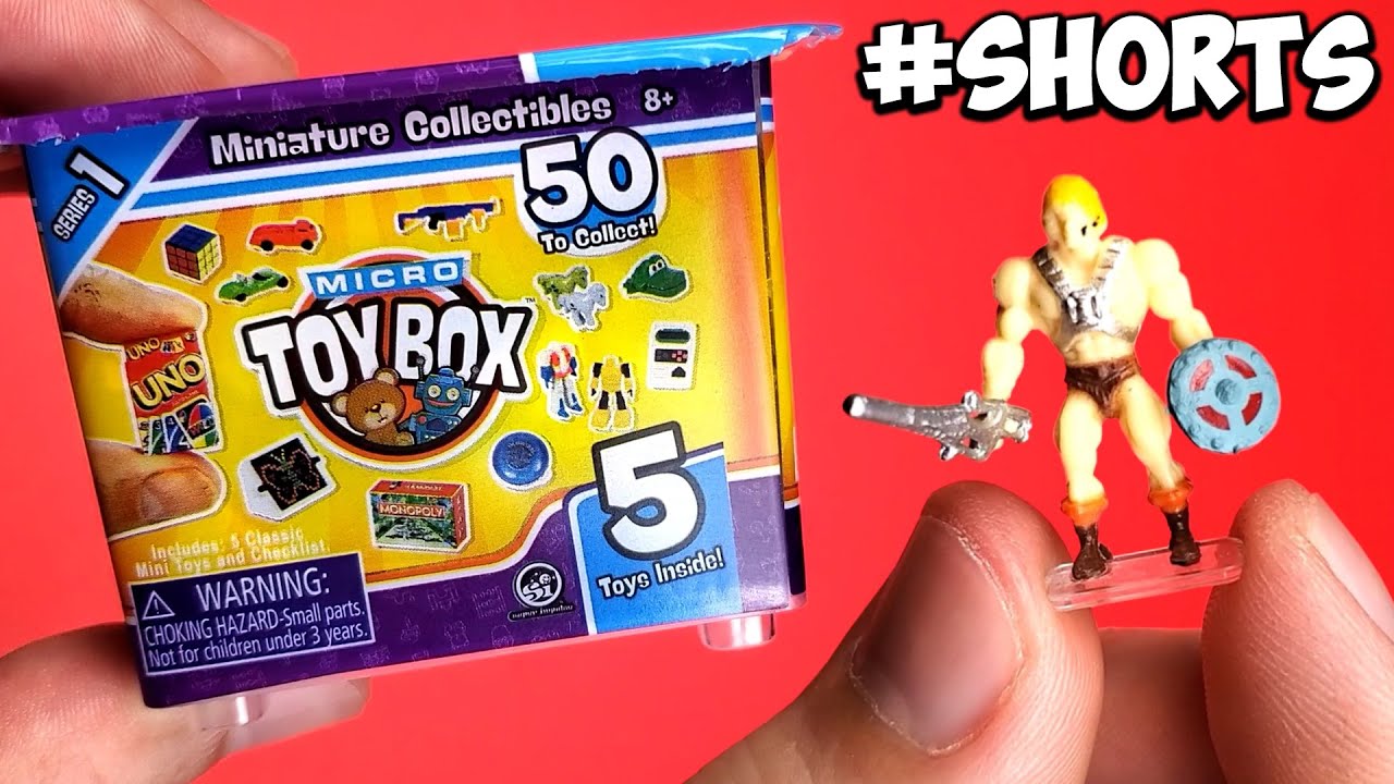 Unboxing The Smallest Toy from MICRO TOY BOX #shorts - YouTube