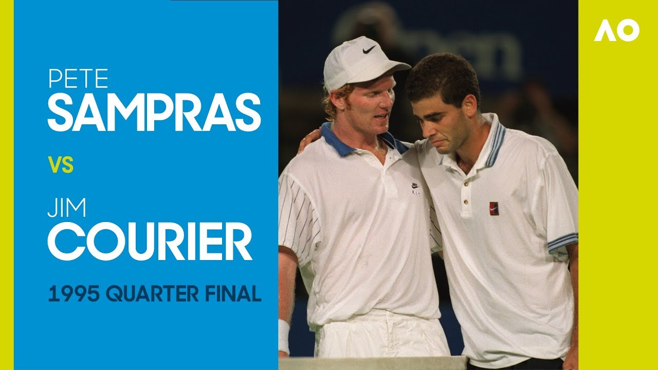 Pete Sampras v Jim Courier - Australian Open 1995 Quarter Final | AO ...