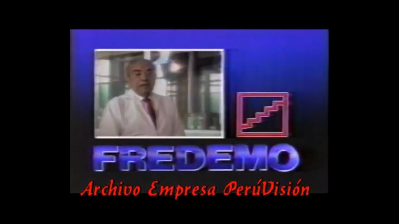 Spot "Fredemo: Marco Antonio Garrido Malo" (Perú - 1990) - YouTube