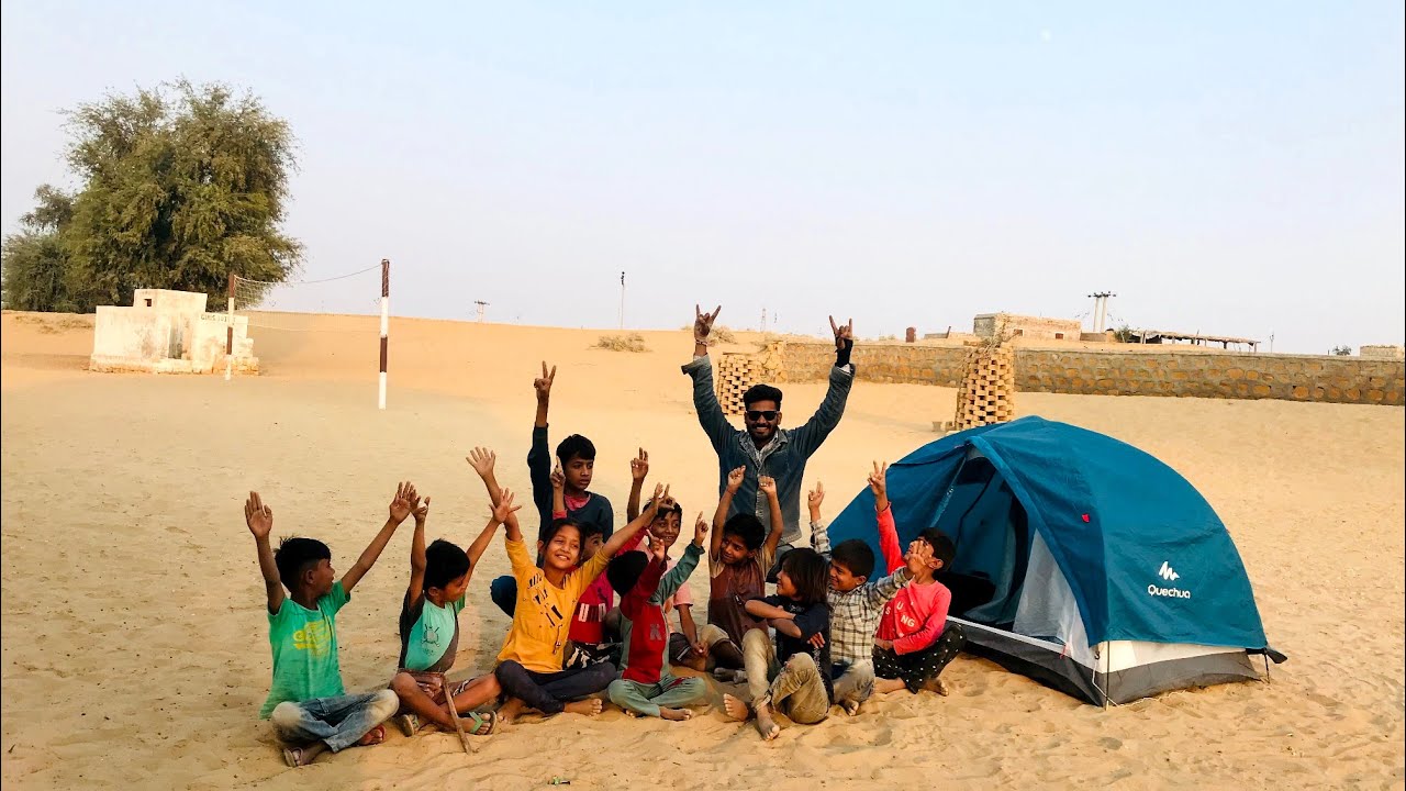 Last Village Of Rajasthan Pakistan Border || Vlog with kids 🤘 - YouTube