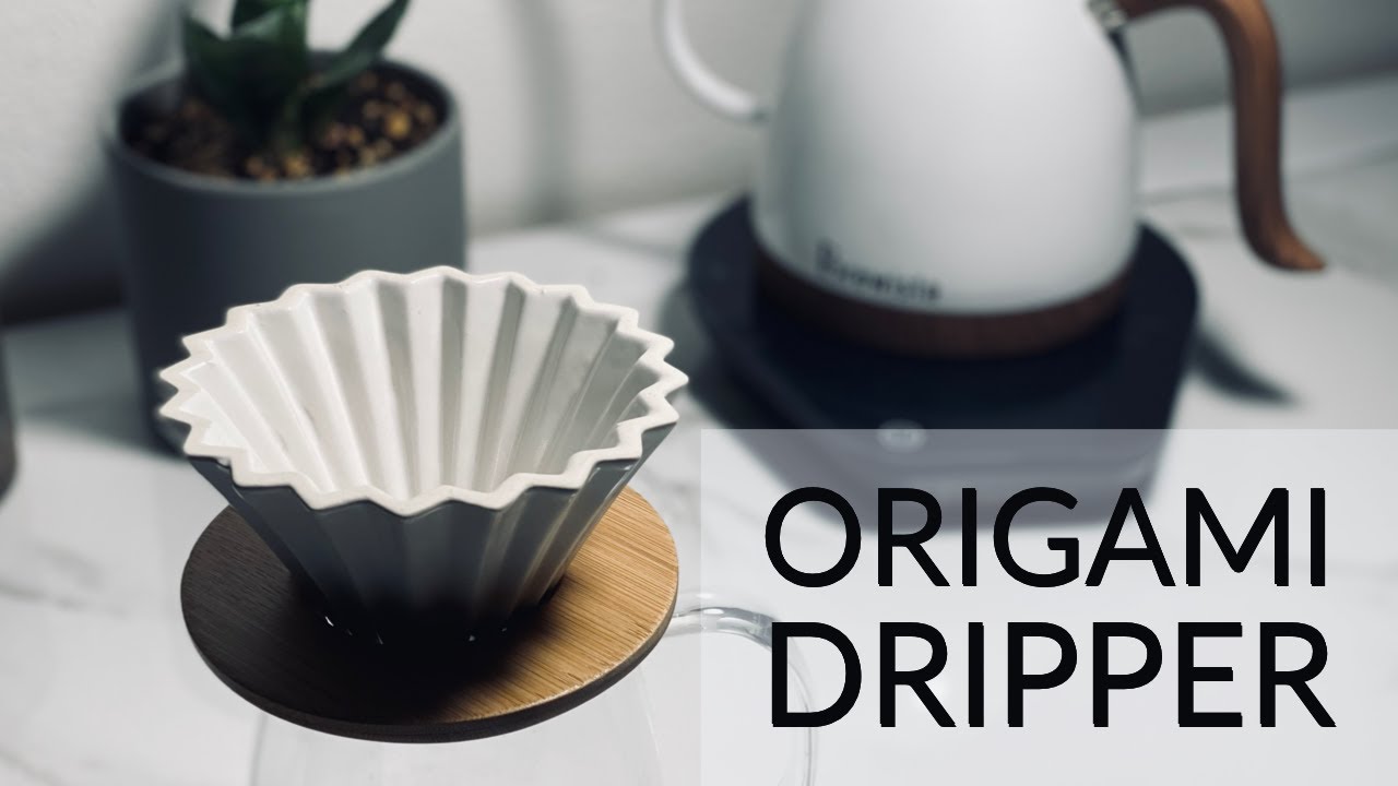 Origami dripper recipe - YouTube