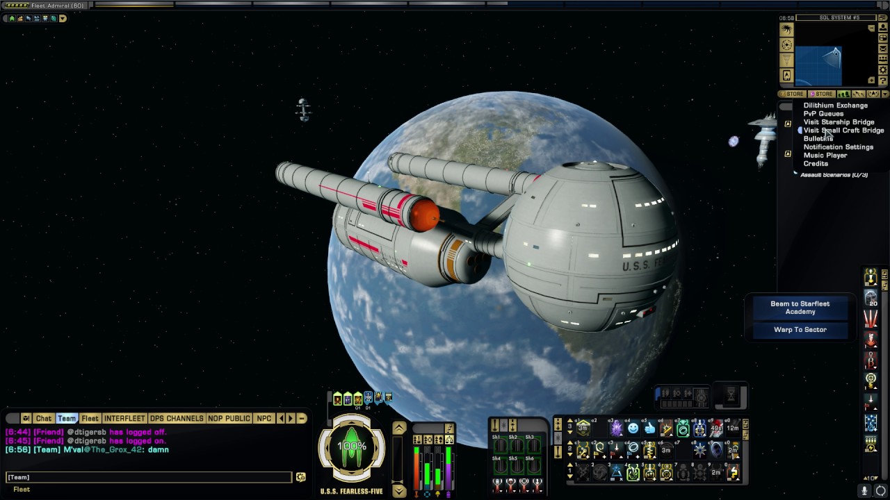STAR TREK ONLINE - Part 5 - Fleet Temporal Science Vessel, Nautilus ...