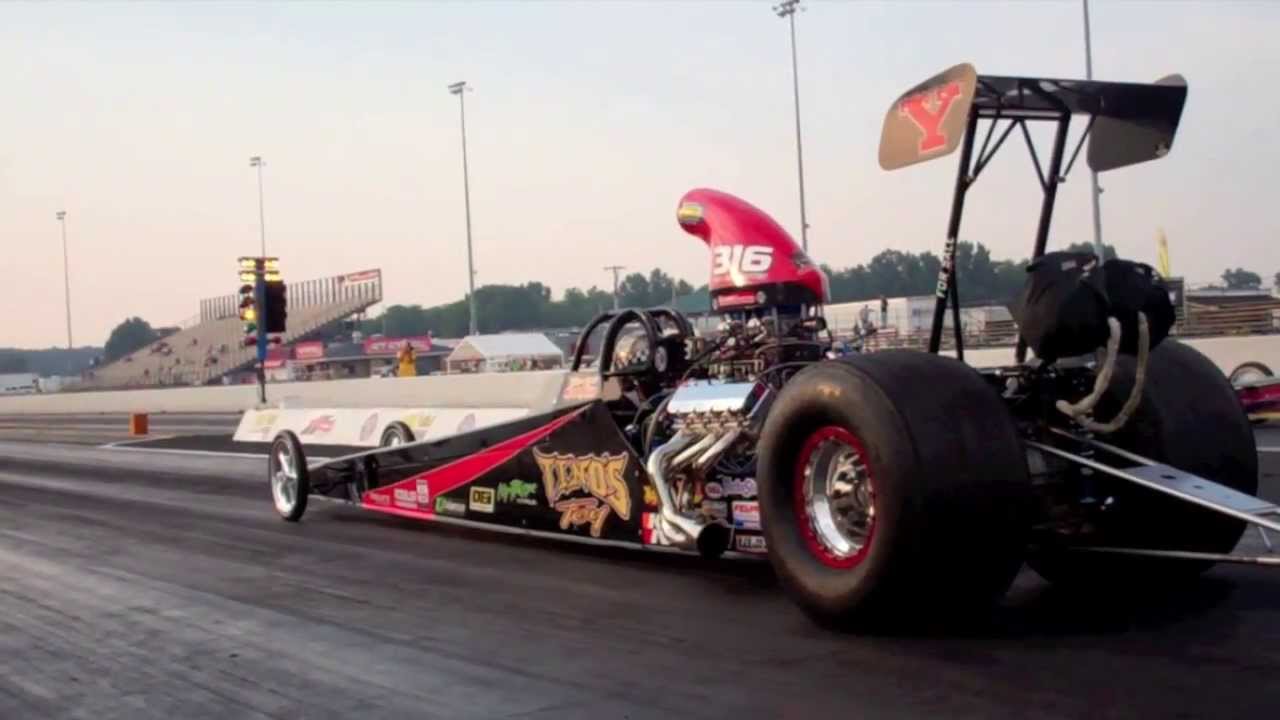 Top Dragster Nitrous Explosion | 2013 NHRA LODRS Event | National Trail ...