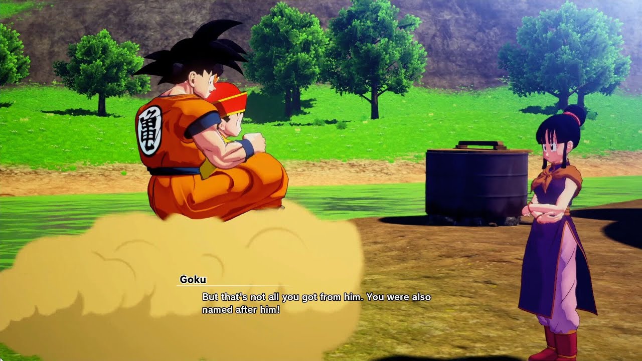 Goku and Gohan's Journey to Master Roshi | DBZ: Kakarot Adventures #3 ...