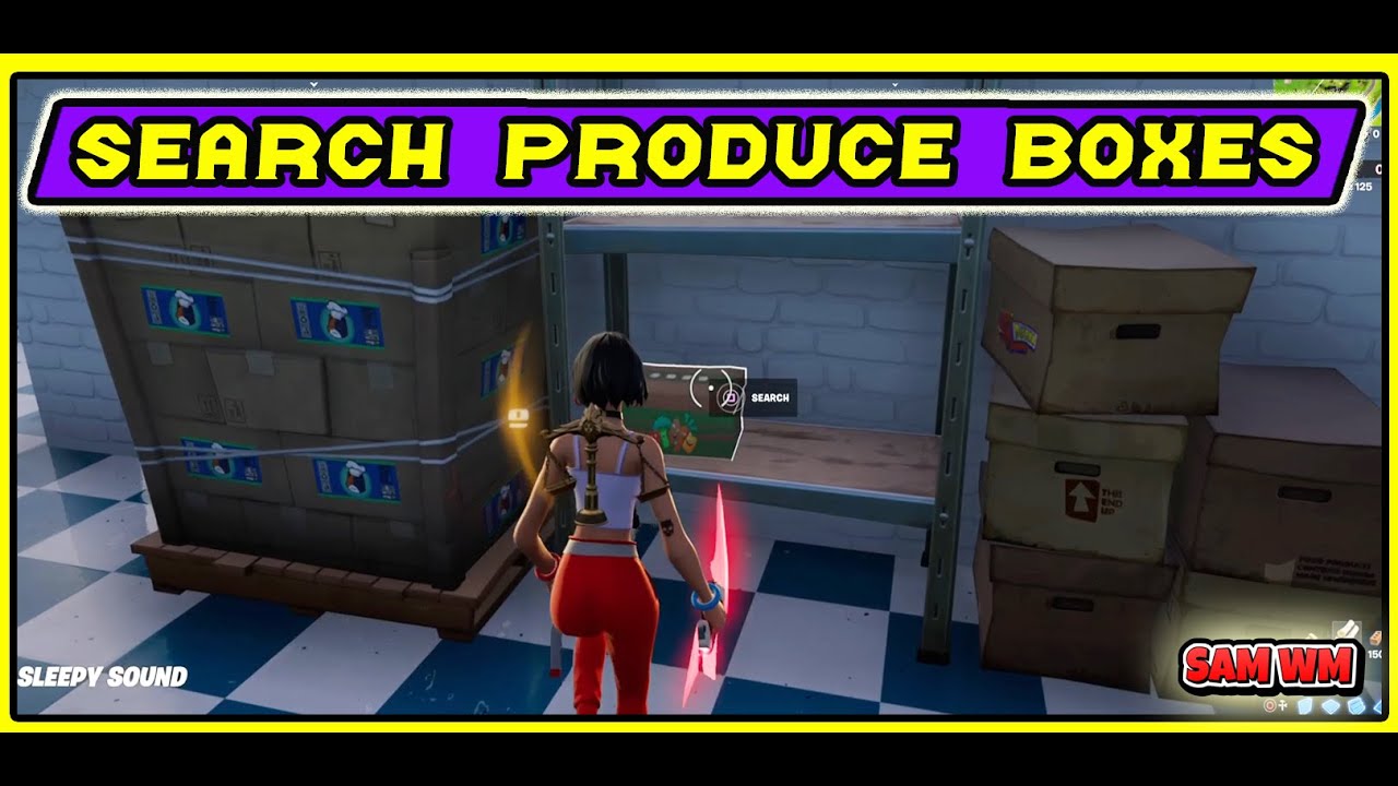Search produce boxes Fortnite - YouTube