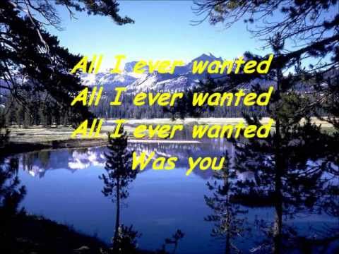 Faith Hill - All I Ever Wanted (lyrics) - YouTube