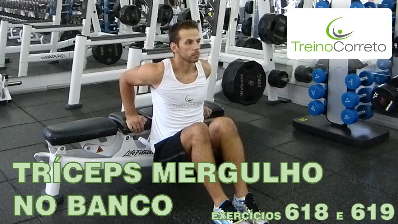 Exercicio De Mergulho De Triceps Tríceps Mergulho No Banco: Dicas E