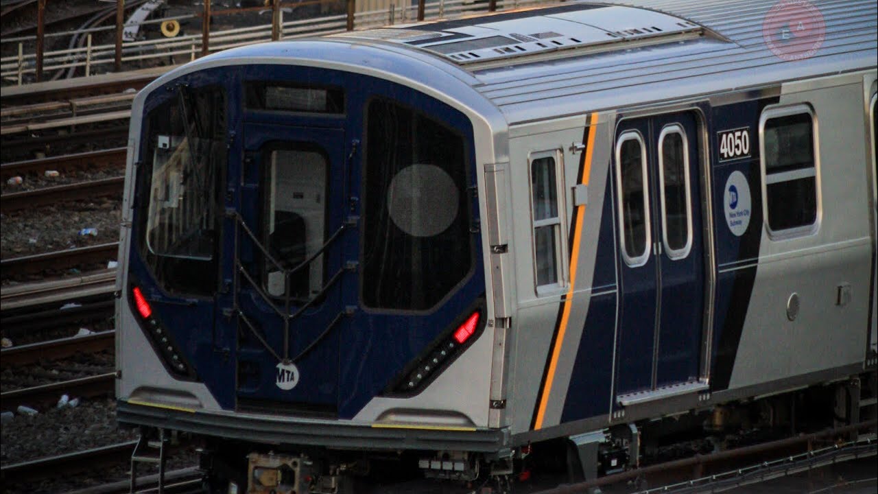 R211T (Soft Shell 4050-4054) Bypassing Essex Street Station - YouTube