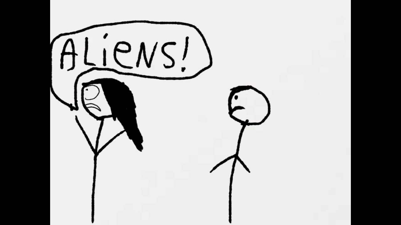 The Stick Family Episode 5 - Alien Invasion #goo - YouTube