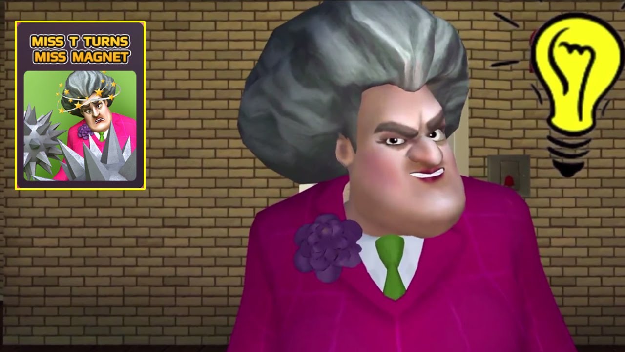 Summer Special Scary Teacher 3D - Miss T Turns Miss Magnet - YouTube