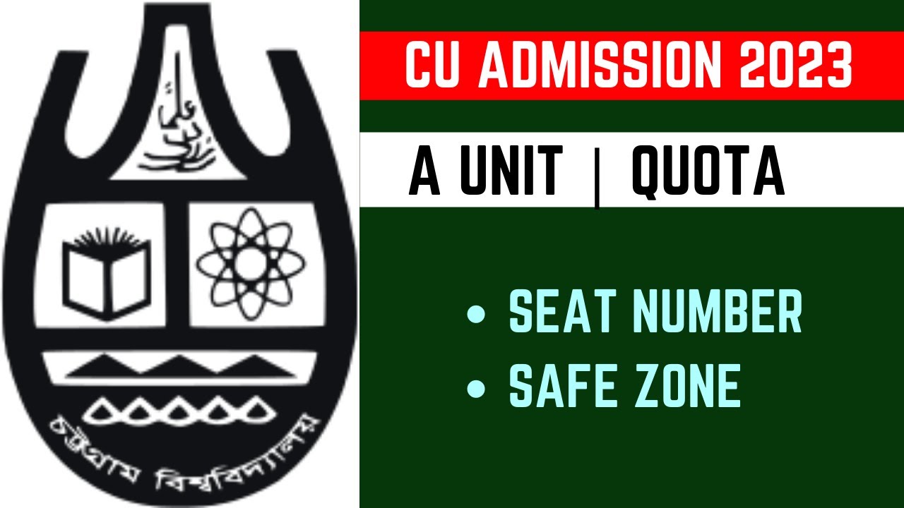 চবি ক ইউনিট কোটার আসন সংখ্যা 2023 | CU A Unit Quota Seat Number 2023 ...