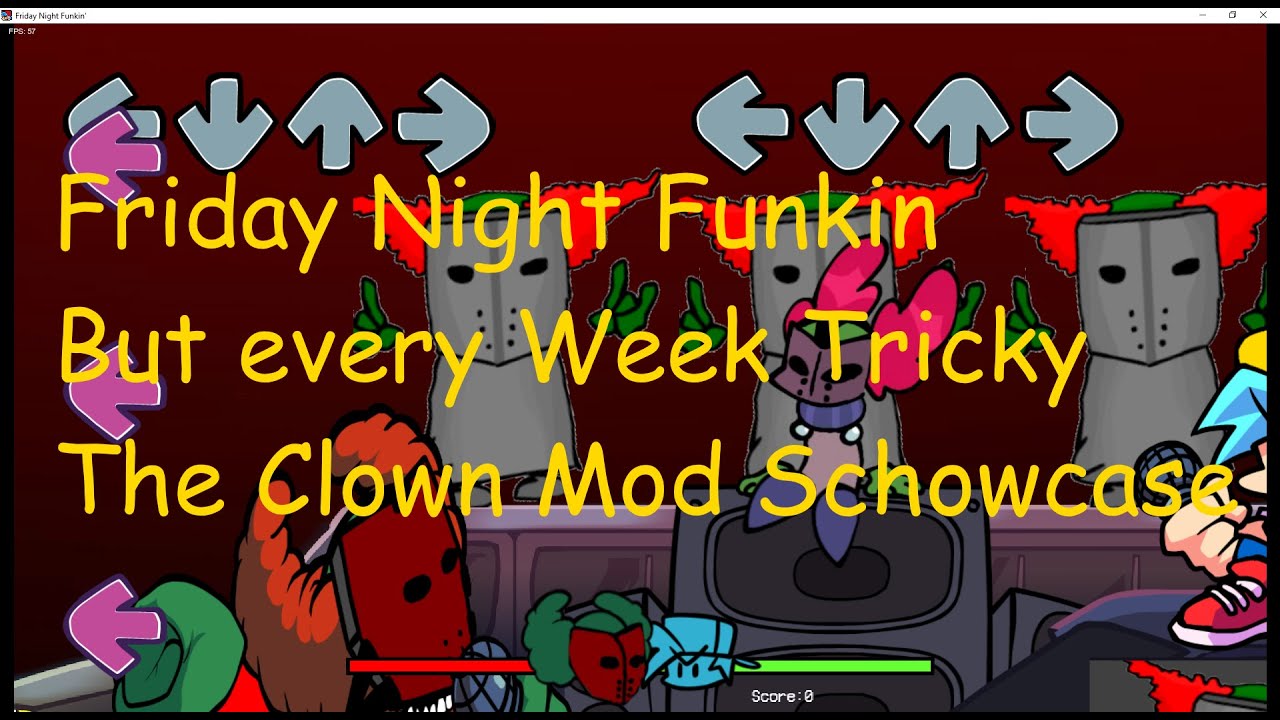 Friday Night Funkin But every Week is Tricky The Clown (My Mod) Mod ...