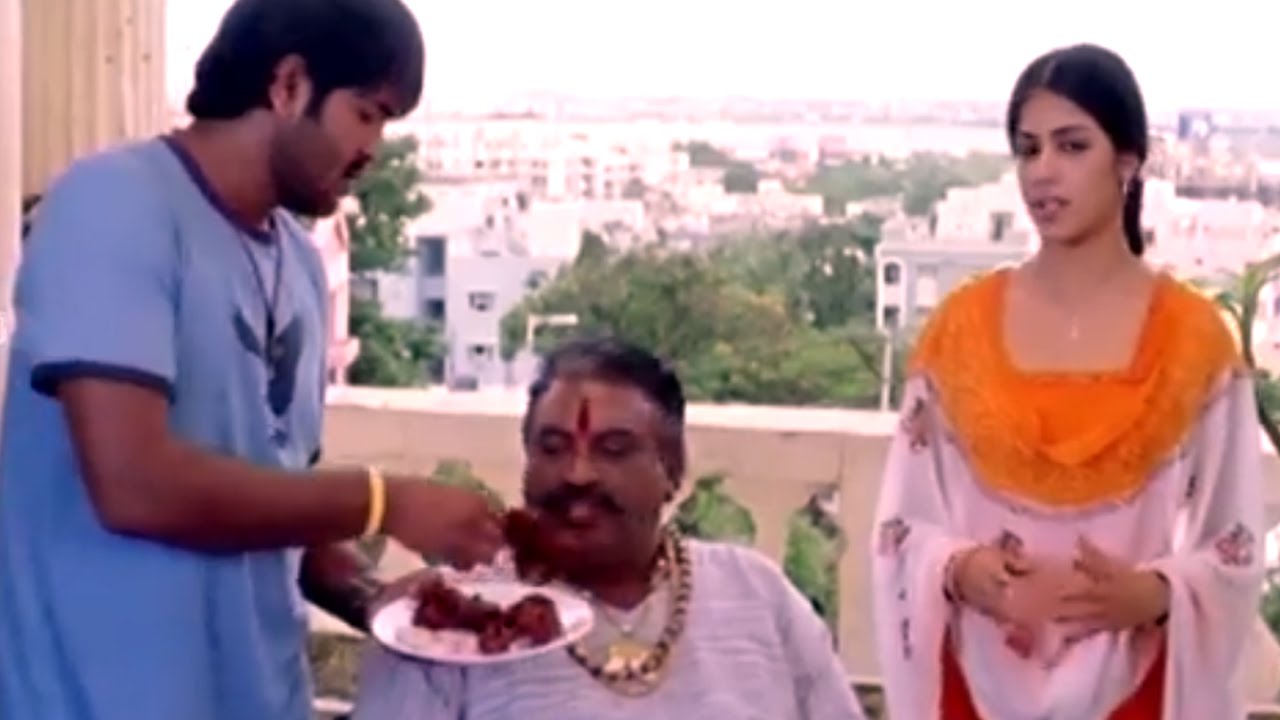 Comedy Scene Between Vishnu, Genelia, Jaya Prakash Reddy || Dhee Movie ...